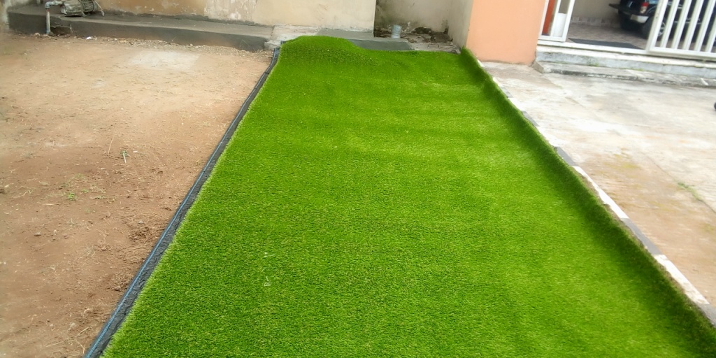 Artifcial Grass Installation at Alausa Ikeja Lagos | Suppliers Of ...