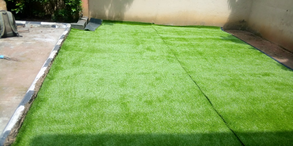 Artifcial Grass Installation at Alausa Ikeja Lagos | Suppliers Of ...