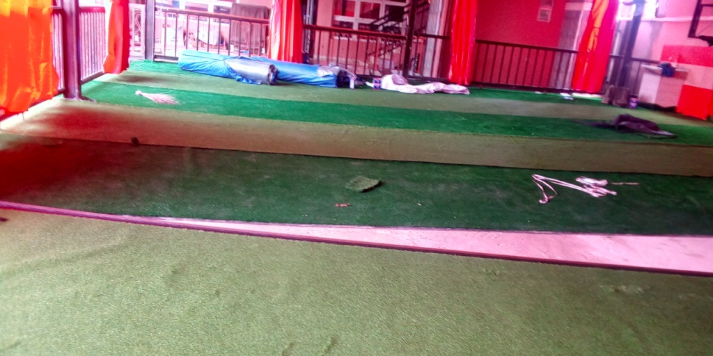 Artificial Grass Installation At Agege Lagos | Suppliers Of Artificial ...