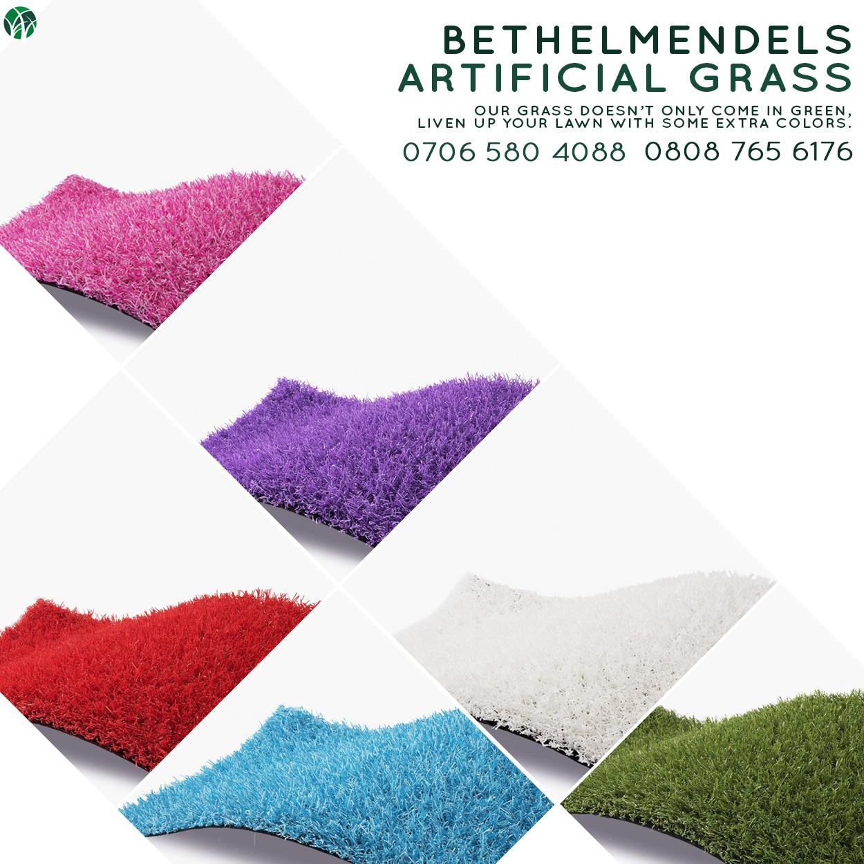 Different Ways to Use Colored Artificial Grass | Bethel Mendels